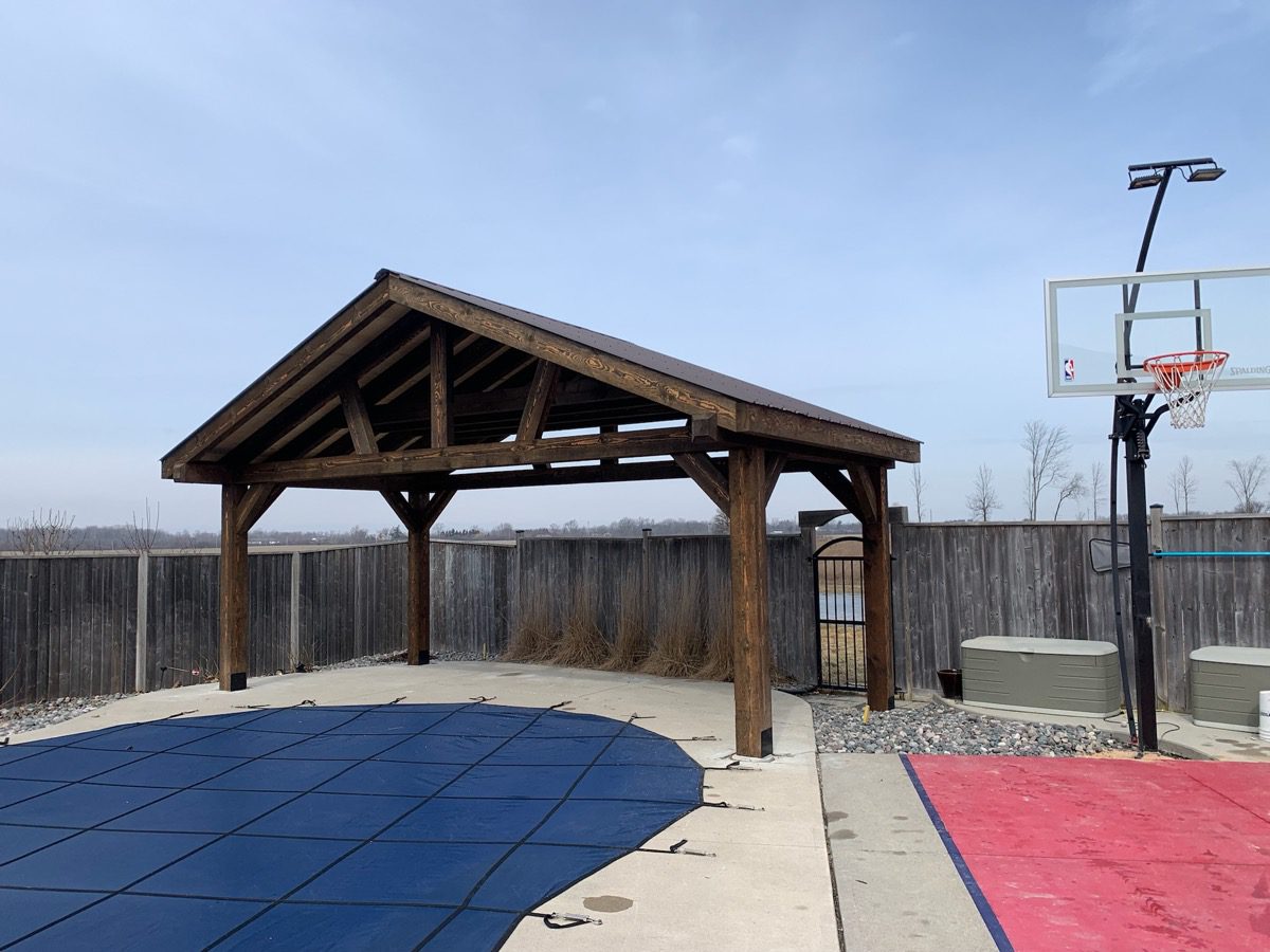 Ontario Custom Pavilion Kits | SJ Timber Kits & Structures